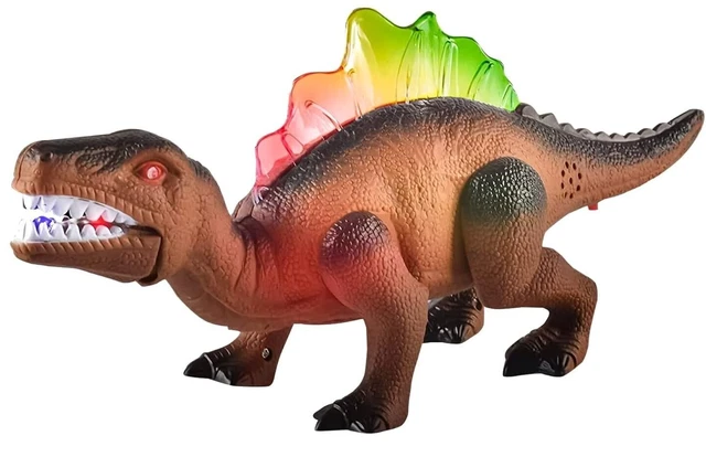 LED LIGHT UP Dinosaur Toys, Realistic T-Rex Dinosaur Toy with Sound ...