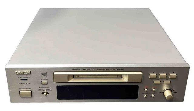 DENON DMD-F100 MINIDISC Player Recorder - No Power £59.99 - PicClick UK
