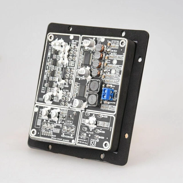 AMPLIFIER BOARD HIFI Subwoofer Speaker Audio Stereo Retrofit Passive ...