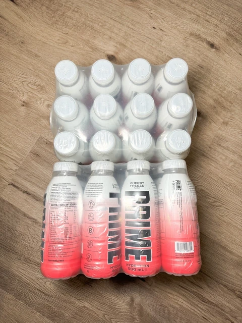PRIME HYDRATION CHERRY Freeze 1x Crates Of 12 | UK - FREE SHIPPING 12 ...