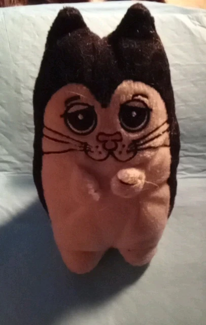 RARE VINTAGE JAMES The Cat Plush Soft Toy. 6ins. Britt Allcroft. VGC. £ ...
