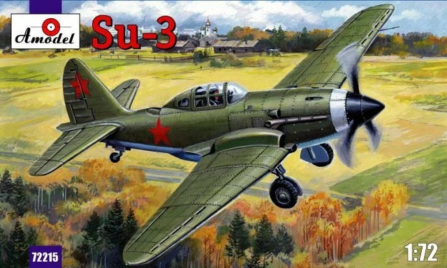 AMODEL 72215 - 1:72 Sukhoi Su-3 Soviet Fighter - Neuf EUR 24,81 ...