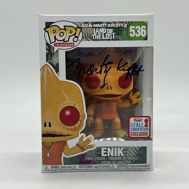 FUNKO POP! LAND of the Lost Enik Signed Marty Krofft 2017 Exclusive ...