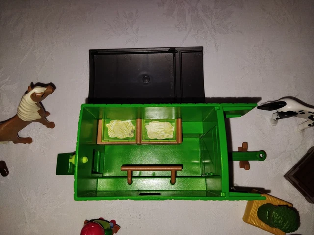 PLAYMOBIL CAMPAGNE FERME Roulotte Aux Anes Et Poules EUR 12,00 ...