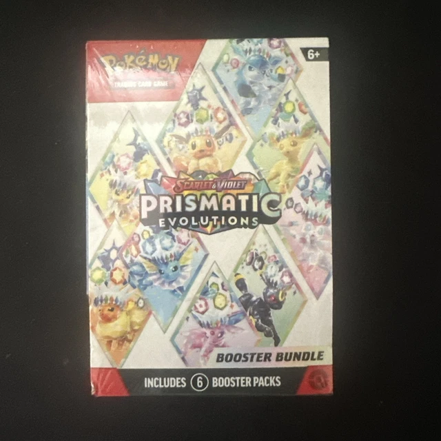 POKÉMON TCG SCARLET & Violet - Prismatic Evolutions Booster Bundle ...