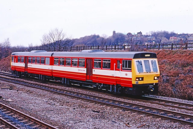 ORIGINAL 35MM RAIL Slide Class 141 141 110 Mirfield 22 12 1988 ...