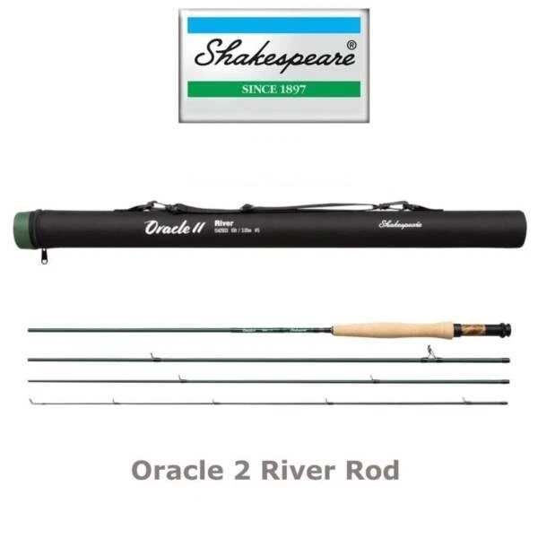 SHAKESPEARE ® ORACLE 2 RIVER Fly Rod * NEW 2025 Stock * 11 Options * UK ...