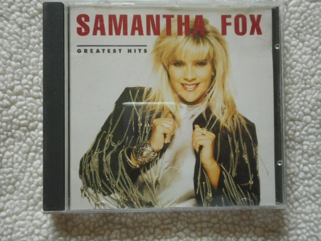 SAMANTHA FOX &GREATEST Hits" Cd Touch Me Do Ya Do Ya Nothings Gonna ...