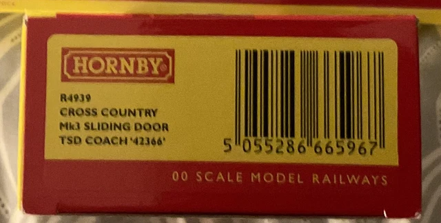 HORNBY CROSS COUNTRY MK3 Sliding Door R4939 £33.98 - PicClick UK