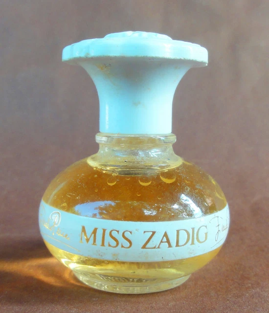 MINIATURE DE PARFUM Mîsss Zadigue de PUCCÏ eau 4ml pleine sans boite ...