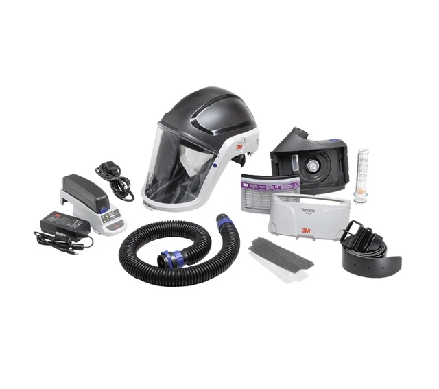 3M PAPR RESPIRATOR, Versaflo Powered Air Purifying Respirator Kit, TR ...