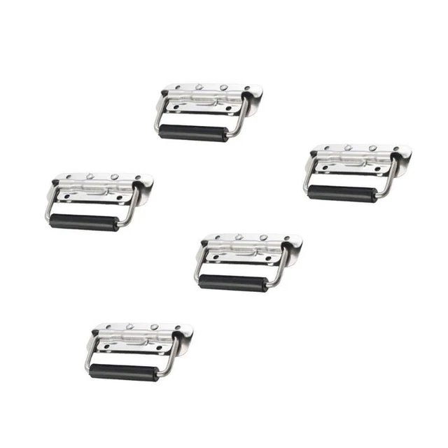 PACK OF 5 Small Folding Handles Spring Loaded for Efficient Space ...