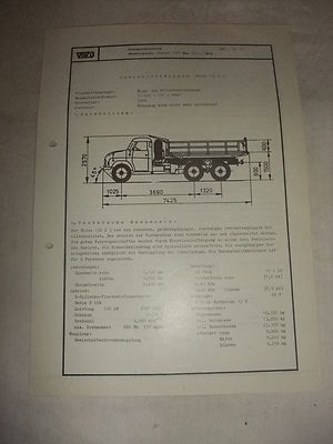 ORIGINAL GDR ADVERTISEMENT brochure data sheet three-sided tipper Tatra ...