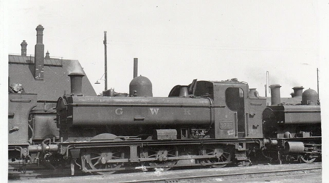 GWR 57XX CLASS 0-6-0T No 9773 at SWINDON SHED YARD c1948 NICE R/PHOTO £ ...