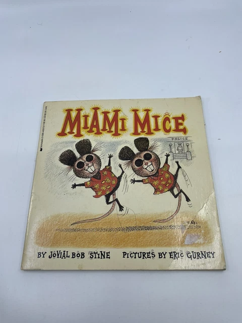 VINTAGE CHILDREN'S BOOK Miami Mice Jovial Bob Stine & Eric Gutney ...