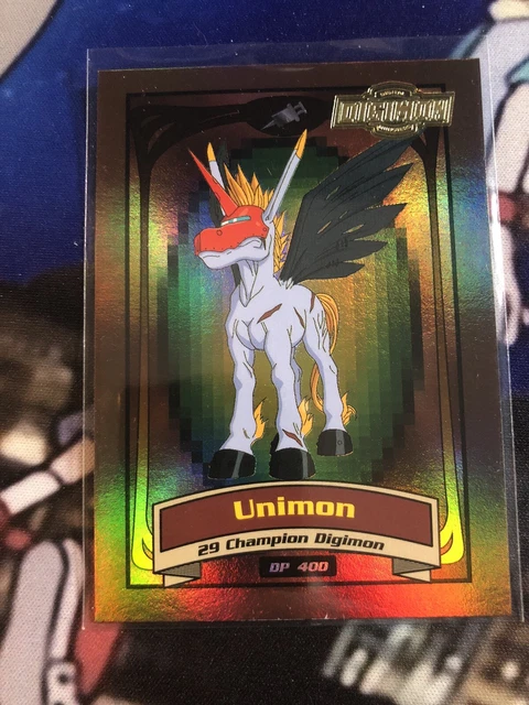 UNIMON D5 KARTE Digimon Animated Series 2 Holo NM-Mint Englisch EUR 10 ...