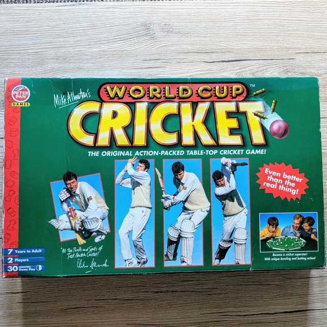VINTAGE WORLD CUP Cricket Game Peter Pan Games Replacement Parts ...