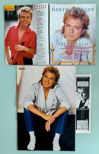 DAVID CASSIDY # Pinup, Clipping / The Last Kiss, Partridge Family ...