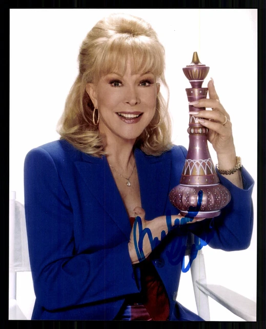 BARBARA EDEN BEZAUBERNDE Jeannie Original Signiert # BC G 43490 EUR 29 ...