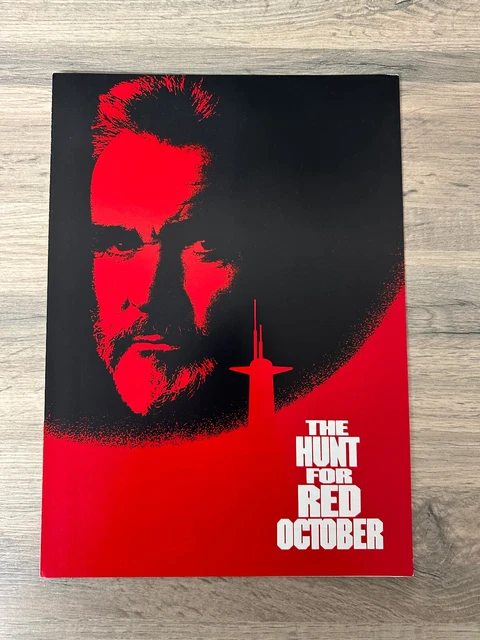 CHASSE AU ROUGE OCTOBRE 1990 sea connery/alec baldwin BROCHURE LIVRE DE ...