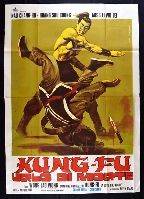MANIFESTO KUNG FU Grito Por Morte Bruce Lee Chen Wong Loa A108 EUR 40 ...