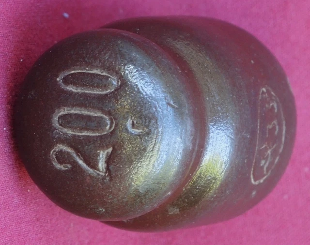 USSR 1933 WEIGHT with SICKLE HAMMER 200 grams Ceramic Vintage Soviet ...
