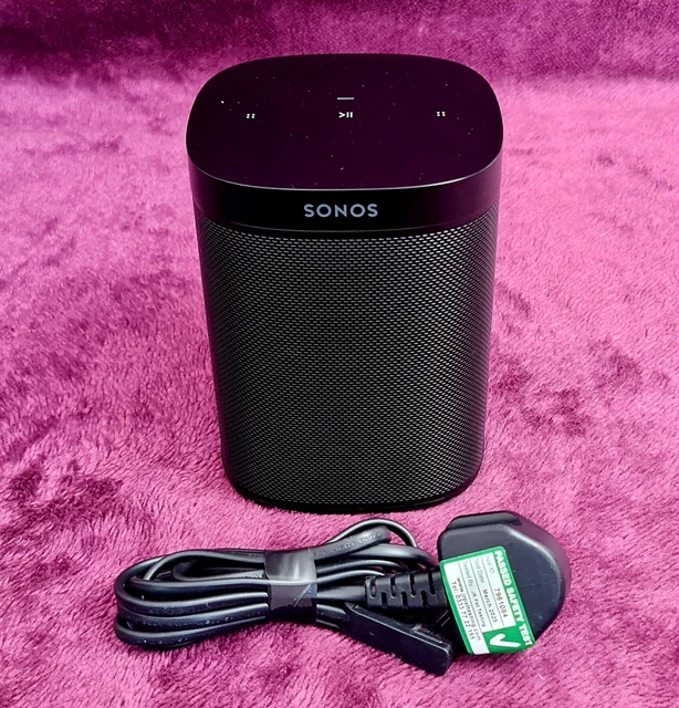 SONOS ONE SL Smart Speaker Black Wireless Model S22 - VGC £119.99 - PicClick UK