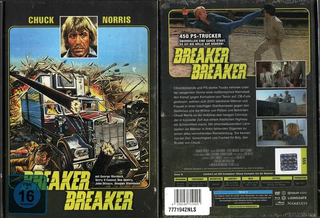 BREAKER BREAKER --- Mediabook --- Blu-ray + DVD --- Uncut --- Neu & OVP ...