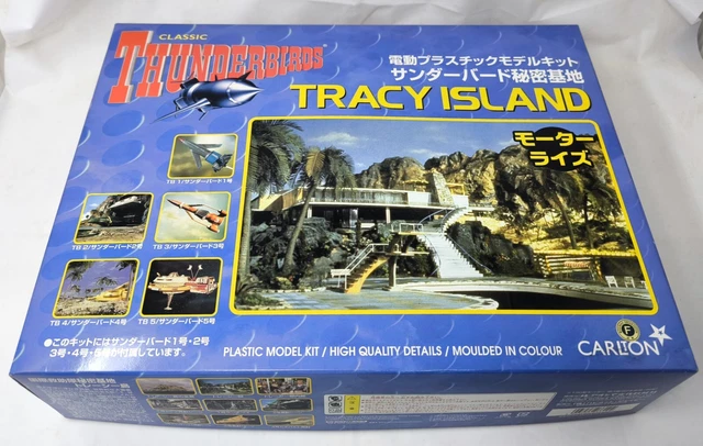 AOSHIMA THUNDERBIRDS CLASSIC Tracy Island Plastic Model Kit £98.00 ...