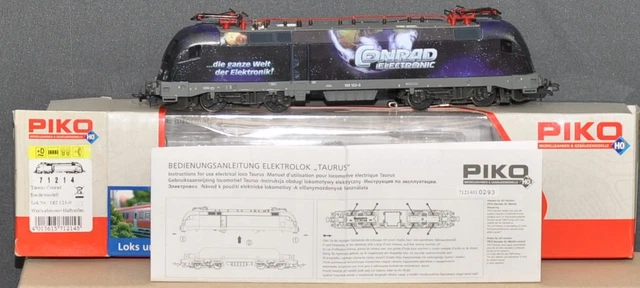 PIKO 71214 E-LOK BR 182 123-0 DB für Märklin-Wechselstrom digital Top ...
