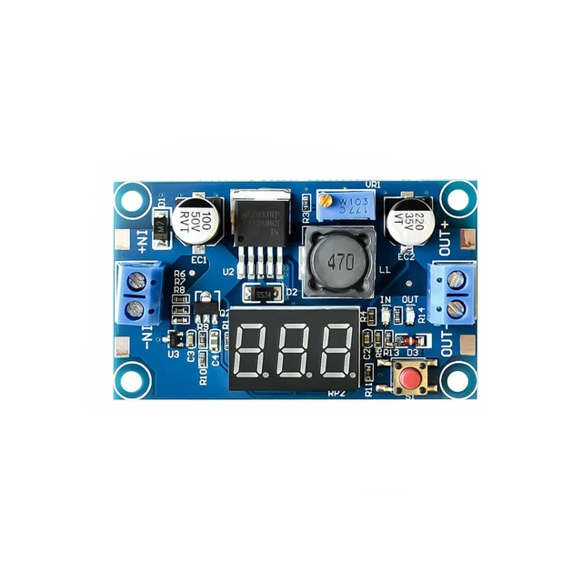 LM2596 DC DC Step Down Converter Voltage Regulator Module with LED ...