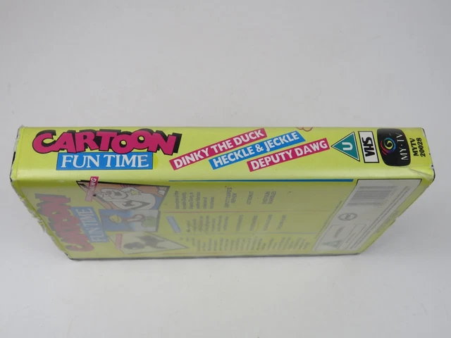 CARTOON FUN TIME Featuring Dinky Heckle & Jeckle Deputy Dawg VHS ...