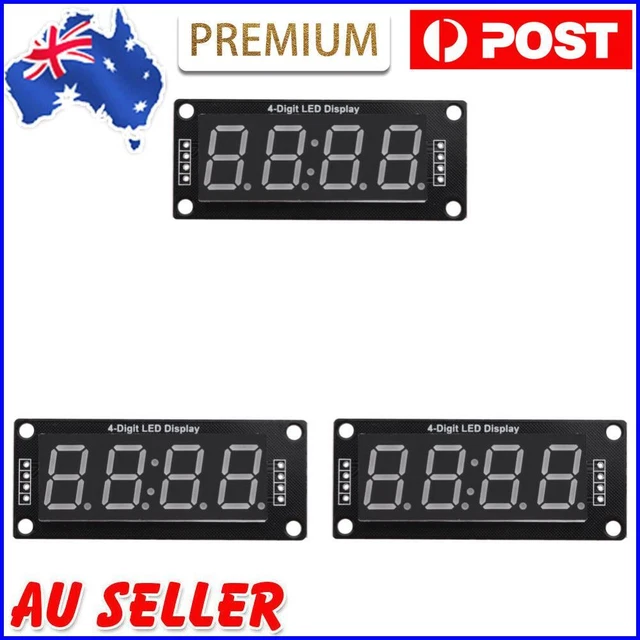 TM1637 LED DISPLAY Module 7 Segment Glow Tube Clock 0.56 Inch (Red) $18 ...