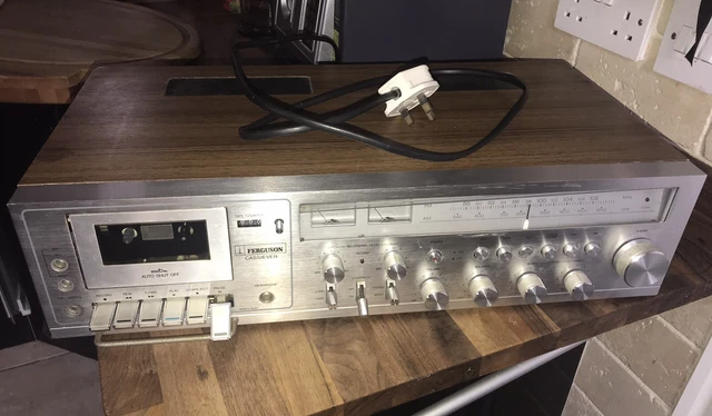 FERGUSON VINTAGE STEREO Cassiever Cassette Thorn 3925B Amplifier Spare ...