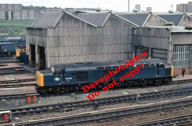 ORIGINAL 35MM Slide Railway Diesel /Steam 40160 @ Eastfield Jun 1981 £3 ...