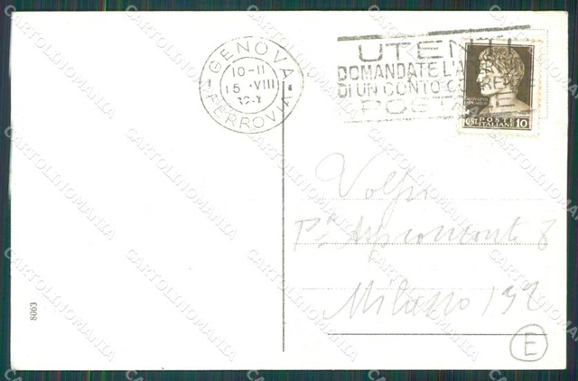 GENOVA CITTÀ PIAZZA Corvetto Tram cartolina QZ5371 EUR 15,00 - PicClick IT