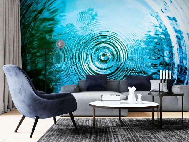 3D DREAM WATER Ripples G5110 Wallpaper Wall Murals Removable Self ...