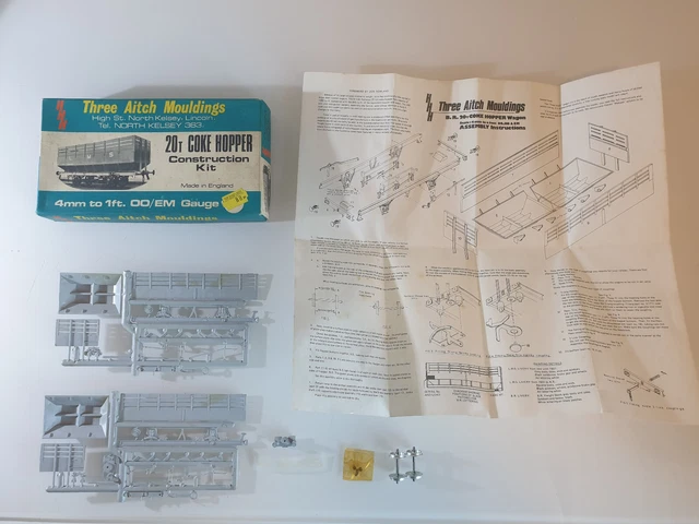 THREE AITCH MOULDINGS LMS 20T Coke Hopper Unmade Kit OO Gauge £15.99 ...