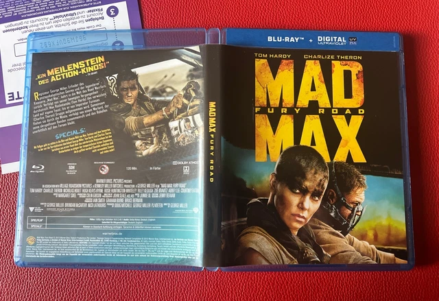 BLU-RAY/ MAD MAX: Fury Road - mit Charlize Theron & Tom Hardy EUR 3,00 - PicClick DE