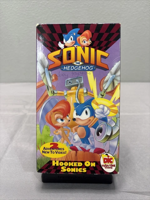 SONIC THE HEDGEHOG: "Hooked on Sonics" VHS (Dic, 1993) £18.52 - PicClick UK