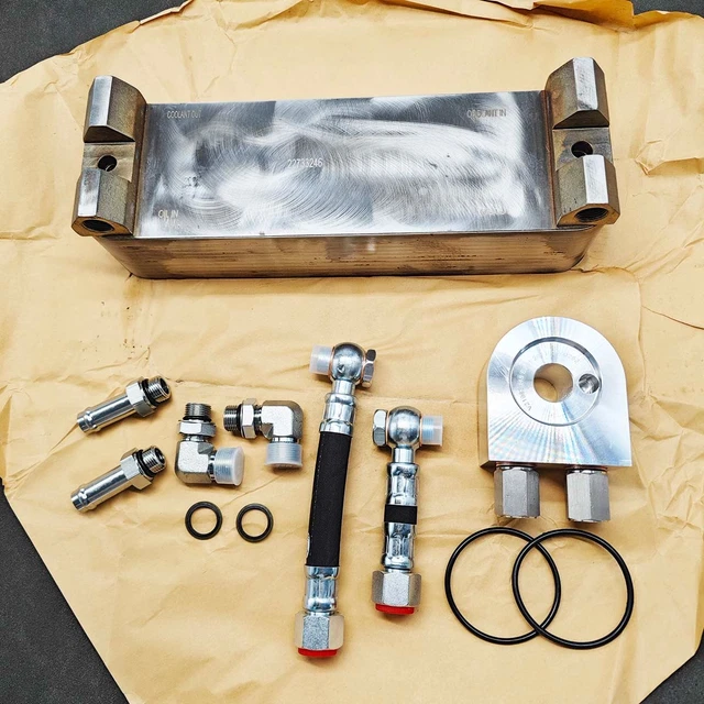 TRANSMISSION OIL COOLER assembly W/ oil cooling unit module 23835830 ...