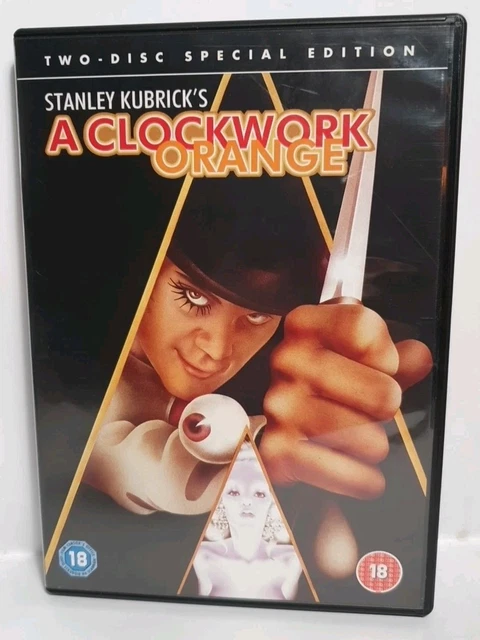 A CLOCKWORK ORANGE DVD 2-Disc Special Edition Stanley Kubrick Uk Region ...