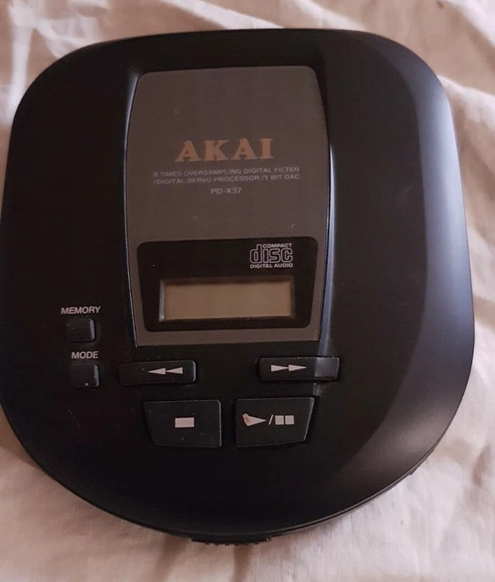 AKAI PD-X37 DISCMAN Portabler CD Player Walkman EUR 14,90 - PicClick DE