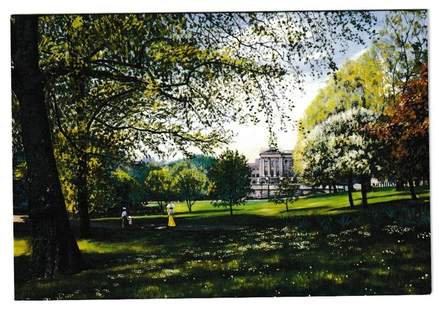 ST JAMES`S PARK By Geoffrey Stone Quality Blank Greeting Card Birthday ...