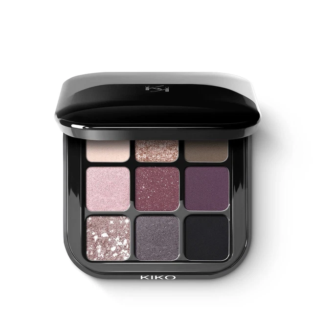 KIKO MILANO GLAMOUR Multi Finish Eyeshadow Palette 04 Palette Con 9 ...