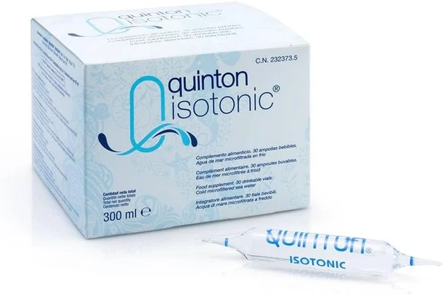 QUINTON ISOTONIC SEAWATER - Natural Magnesium & Micronutrients, 30 ...