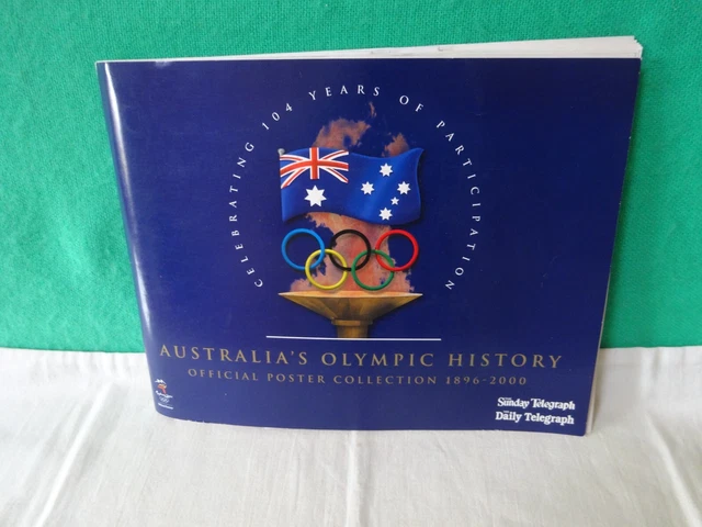 AUSTRALIA'S OLYMPIC History Official Poster Collection 1896 - 2000 Full ...