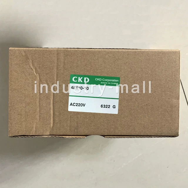 PER CKD 4F410-10-AC220V 4F410-10 AC220V Nuova elettrovalvola #A6-3 EUR ...