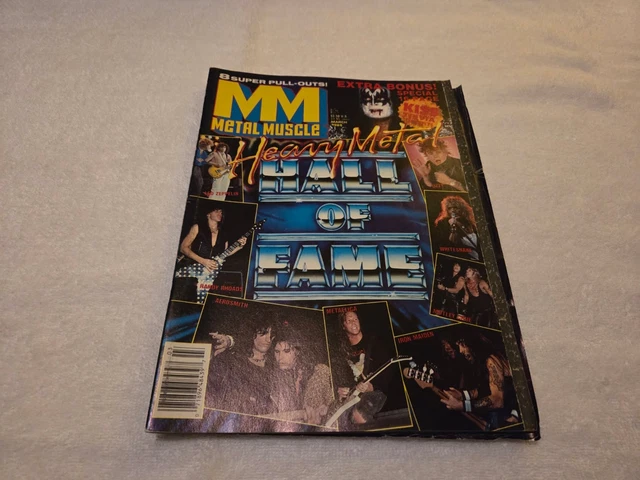 METAL MUSCLE MAGAZINE March 88', Metal edge, circus, blast, metal shop ...