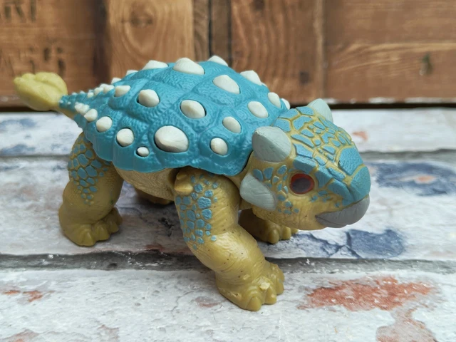 JURASSIC WORLD CAMP Cretaceous Ankylosaurus Baby Bumpy Action Figure £ ...